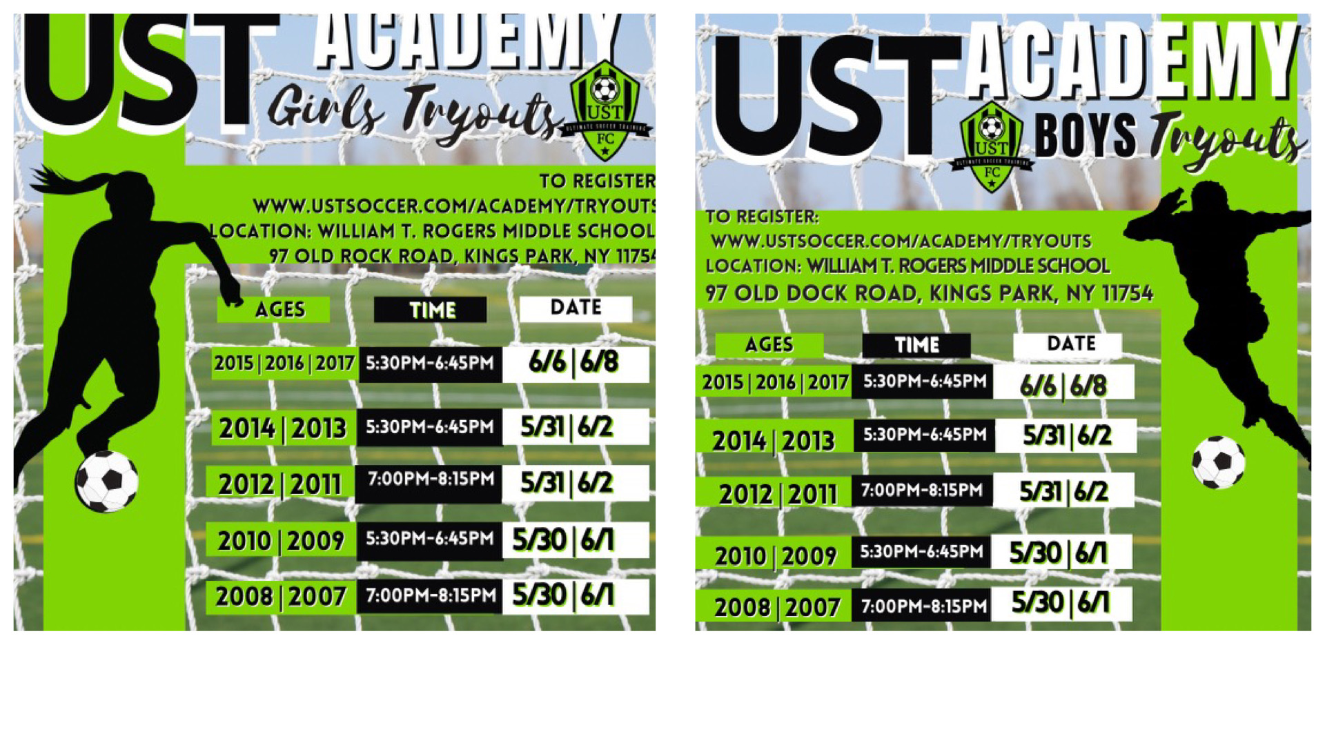 UST Academy FC 2023/2024 Tryouts | Ultimate Soccer Training